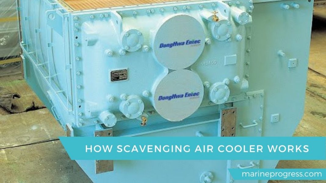 How Scavenging Air Cooler Works? - Marine Progress